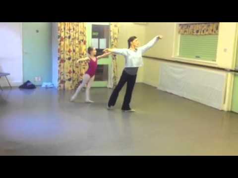 Izzy ballet practice. - YouTube