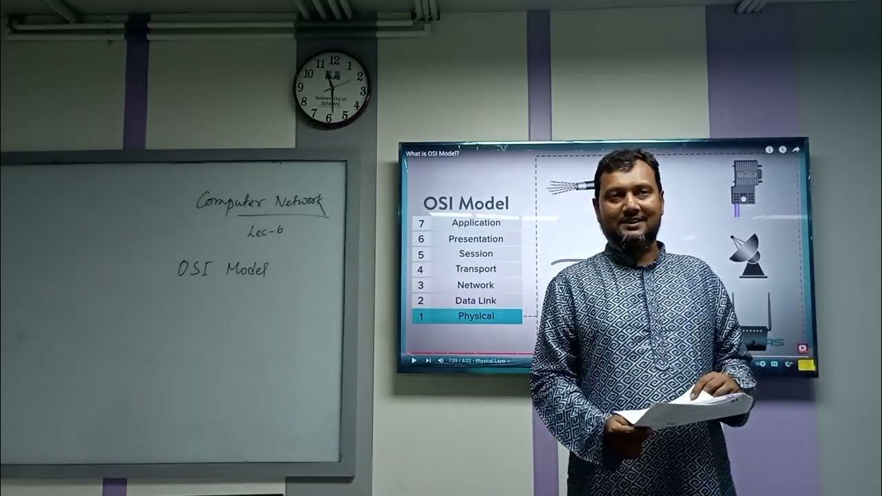 Computer Network |lecture-6|CSE|A K M Monzurul Islam|University of Scholars - YouTube