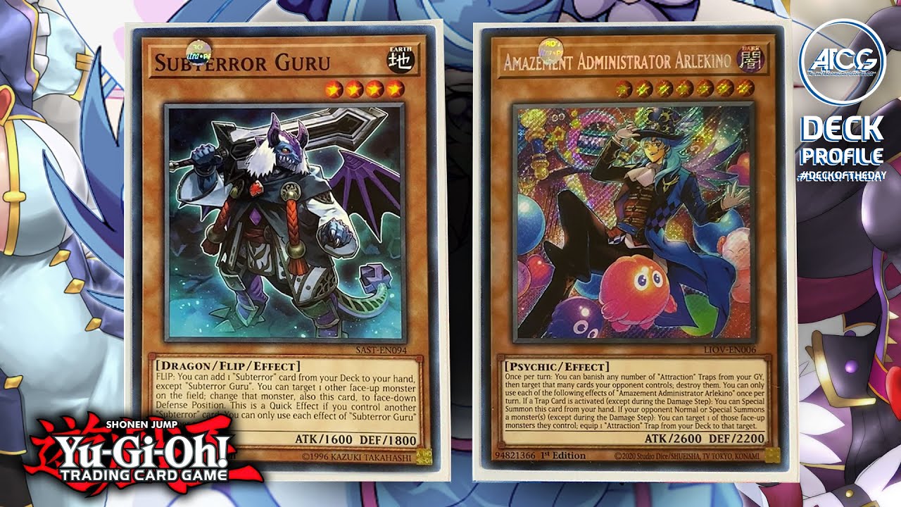Yu-Gi-Oh! SUBTERROR - AMAZEMENT Deck Profile (COMPETITIVE) - Post ...