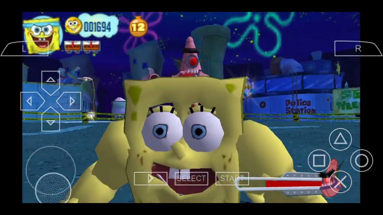 spongebob gameplay:1 - YouTube