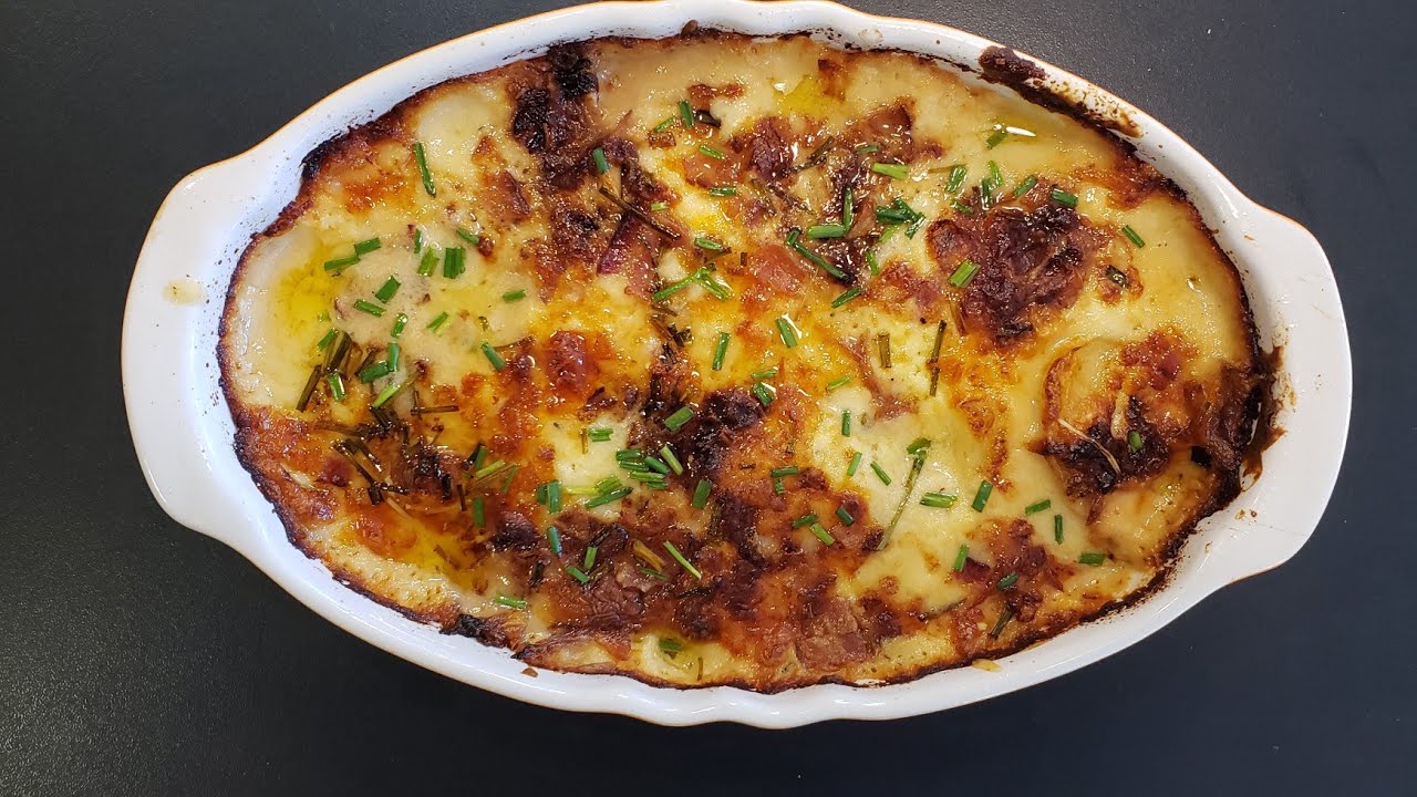 Three cheese Scalloped potatoes or potato au gratin - YouTube