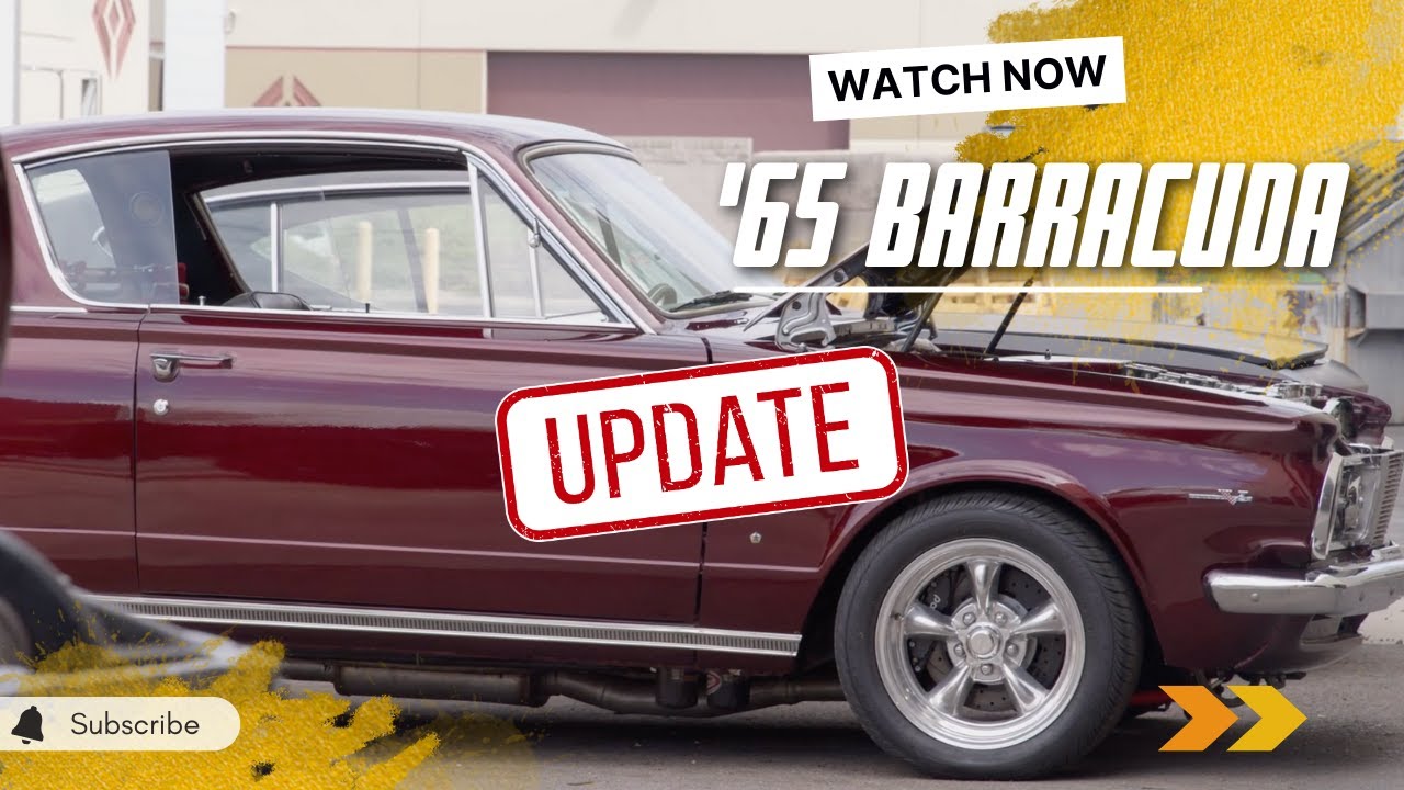 Update on the ’65 Barracuda: Making it Street Legal - YouTube
