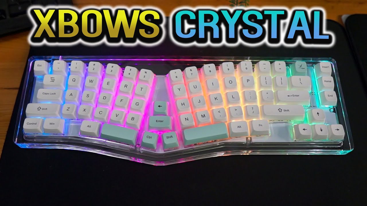 X-Bows Crystal Keyboard Review: Worth the $220 Price Tag? - YouTube