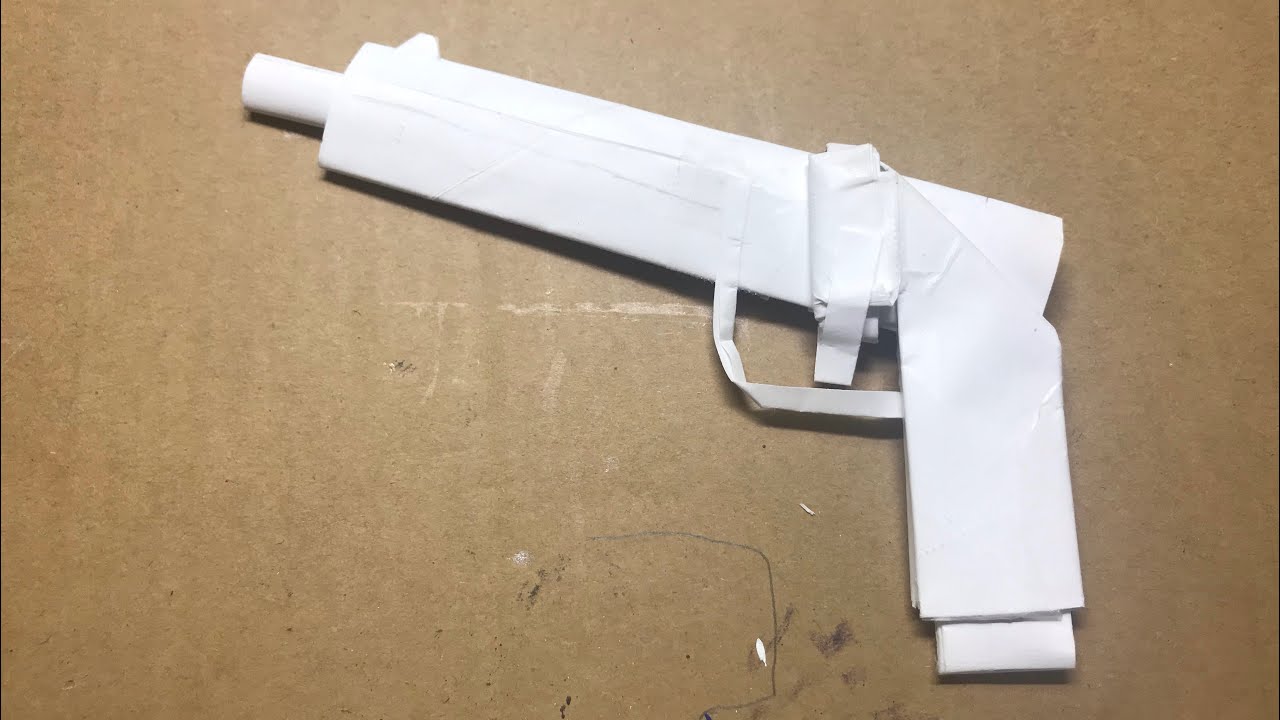 How To Make A Paper Glock 19 (Origami Boi) - YouTube