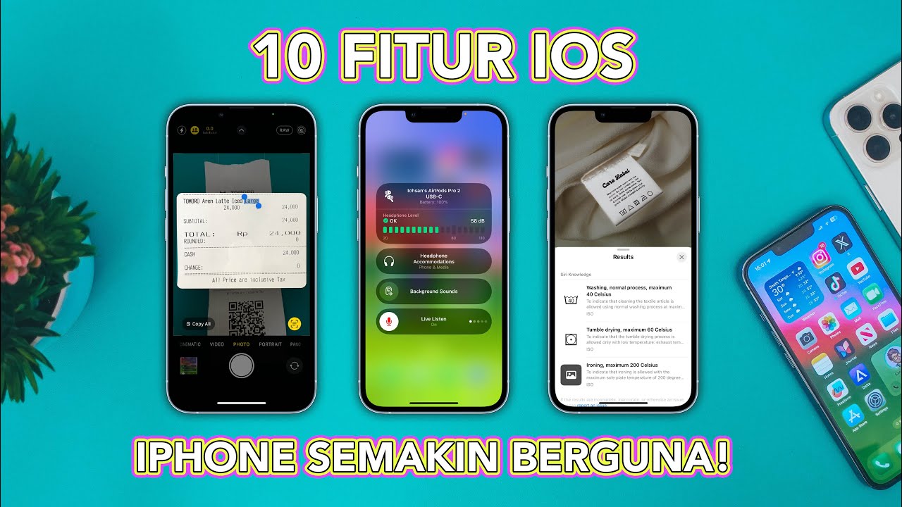 10 Fitur iOS yang Membuat iPhone Kalian Semakin Berguna! Pemula Nonton ...