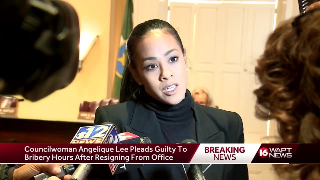 Councilwoman Angelique Lee Resigns After Bribery Charges Youtube