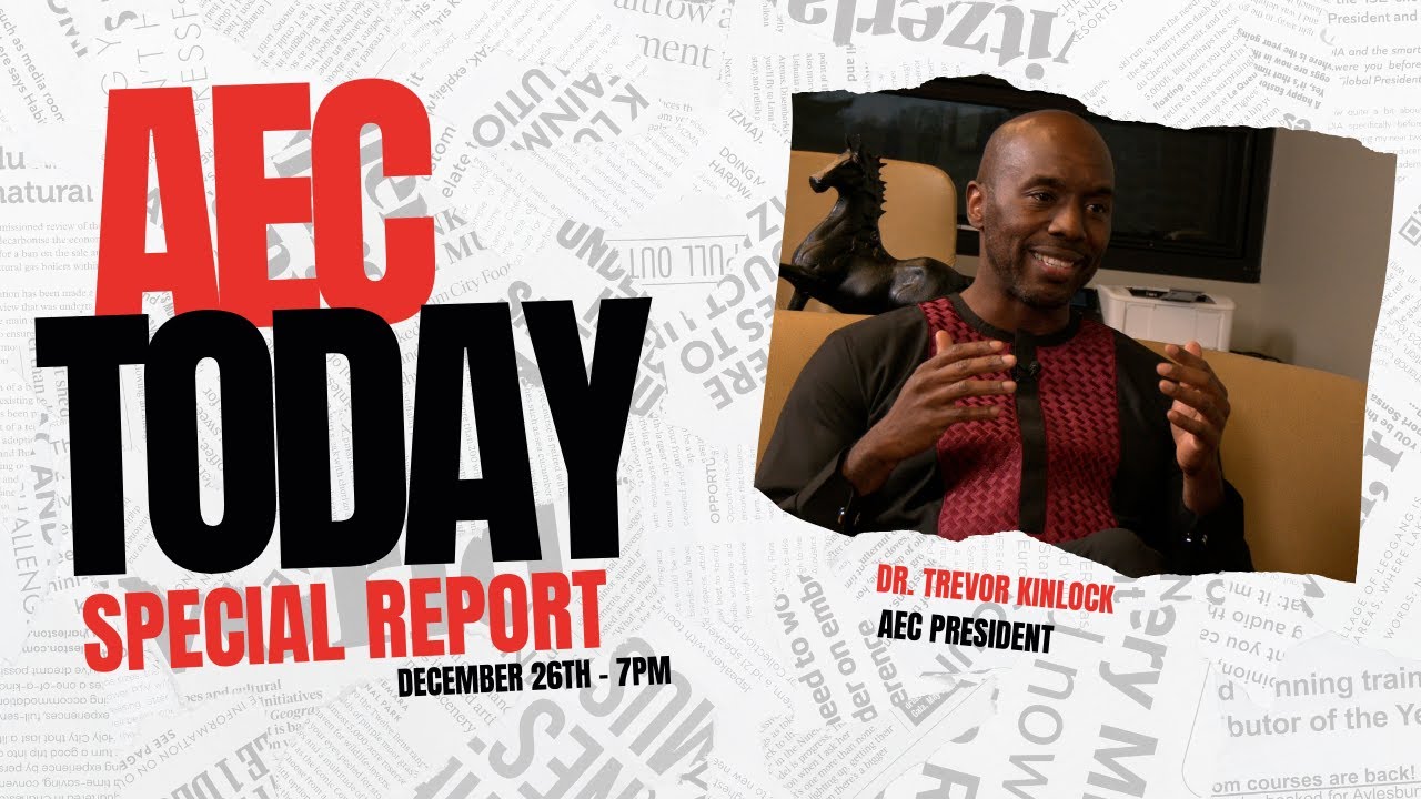 AEC Today Reports: Special Report with Dr. Trevor Kinlock - YouTube