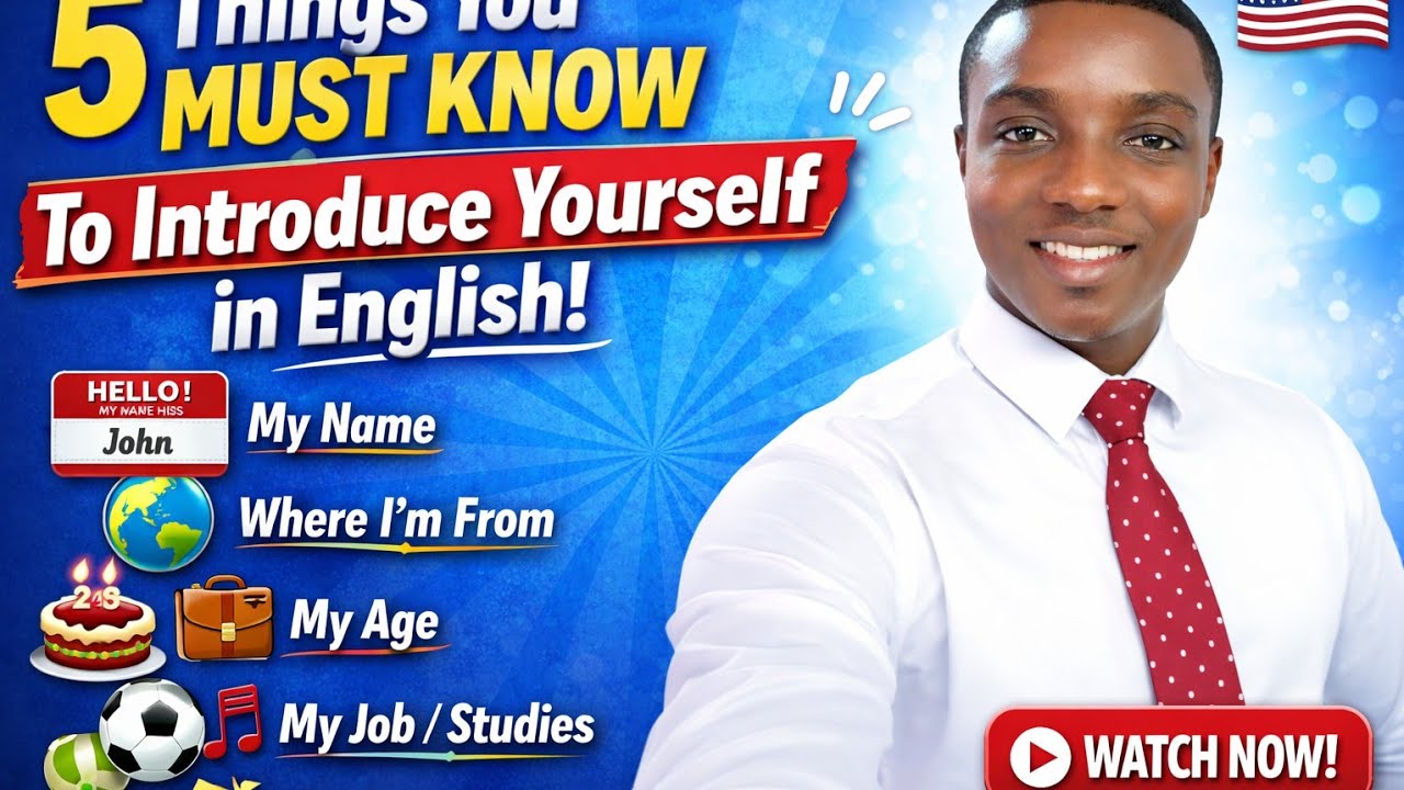 5 Powerful Things You MUST Know to Introduce Yourself in English ...