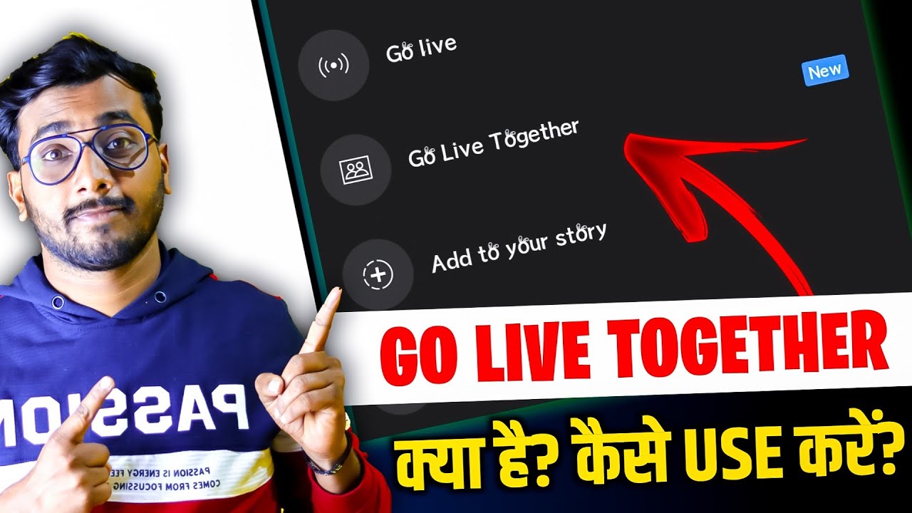 Go Live Together Option In Youtube | Go Live Together Option Kya Hai ...