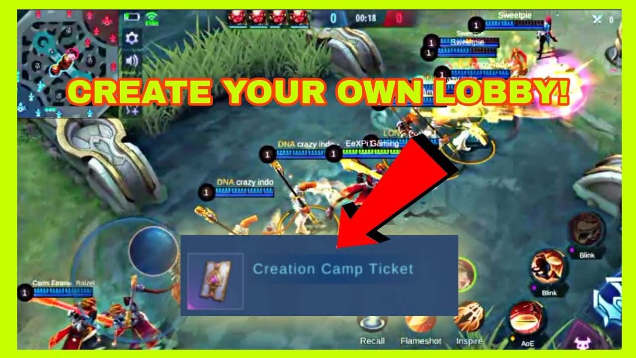 HOW TO JOIN CREATION CAMP TUTORIAL AND RELEASE DATE! MOBILE LEGENDS ...