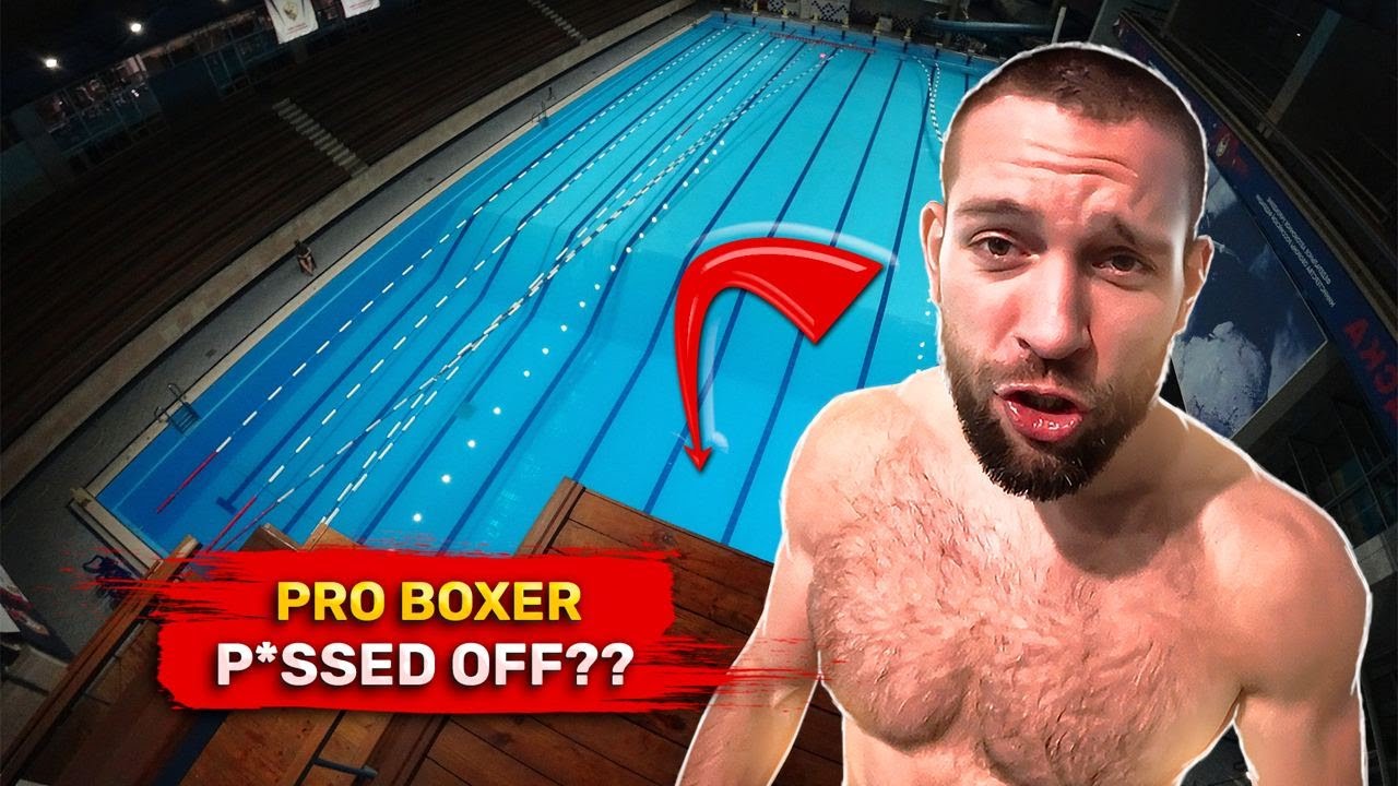 PRO BOXER TRIES the HIGHEST TOWER | UFC vs DIVING in swimming pool ...
