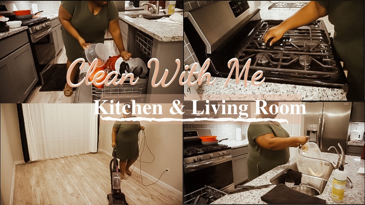 Clean With Me | Getting My Kitchen In Order | Cleaning Motivation - YouTube