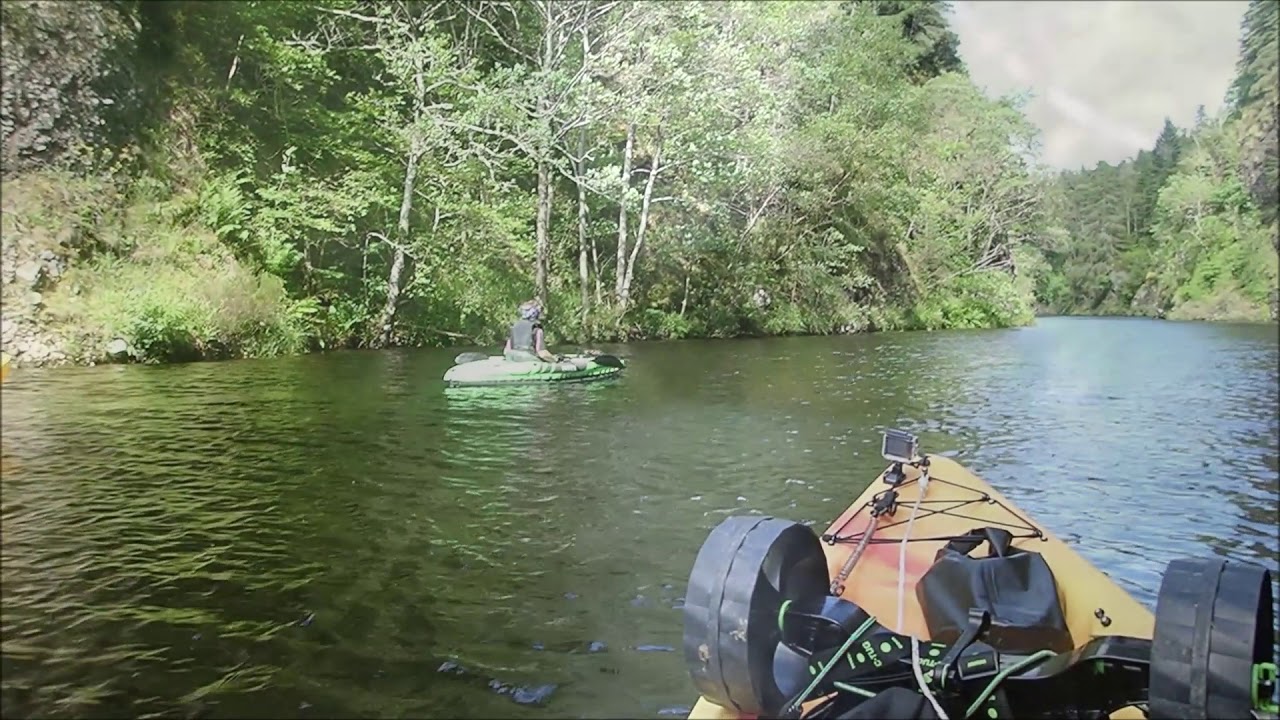 Kayaking Cannich Bridge to Aigas Dam - YouTube