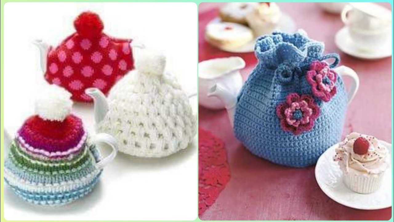 MOST GORGEOUS AND BEAUTIFUL ️ FREE CROCHET TEA POT COZY COVER DESIGN ...
