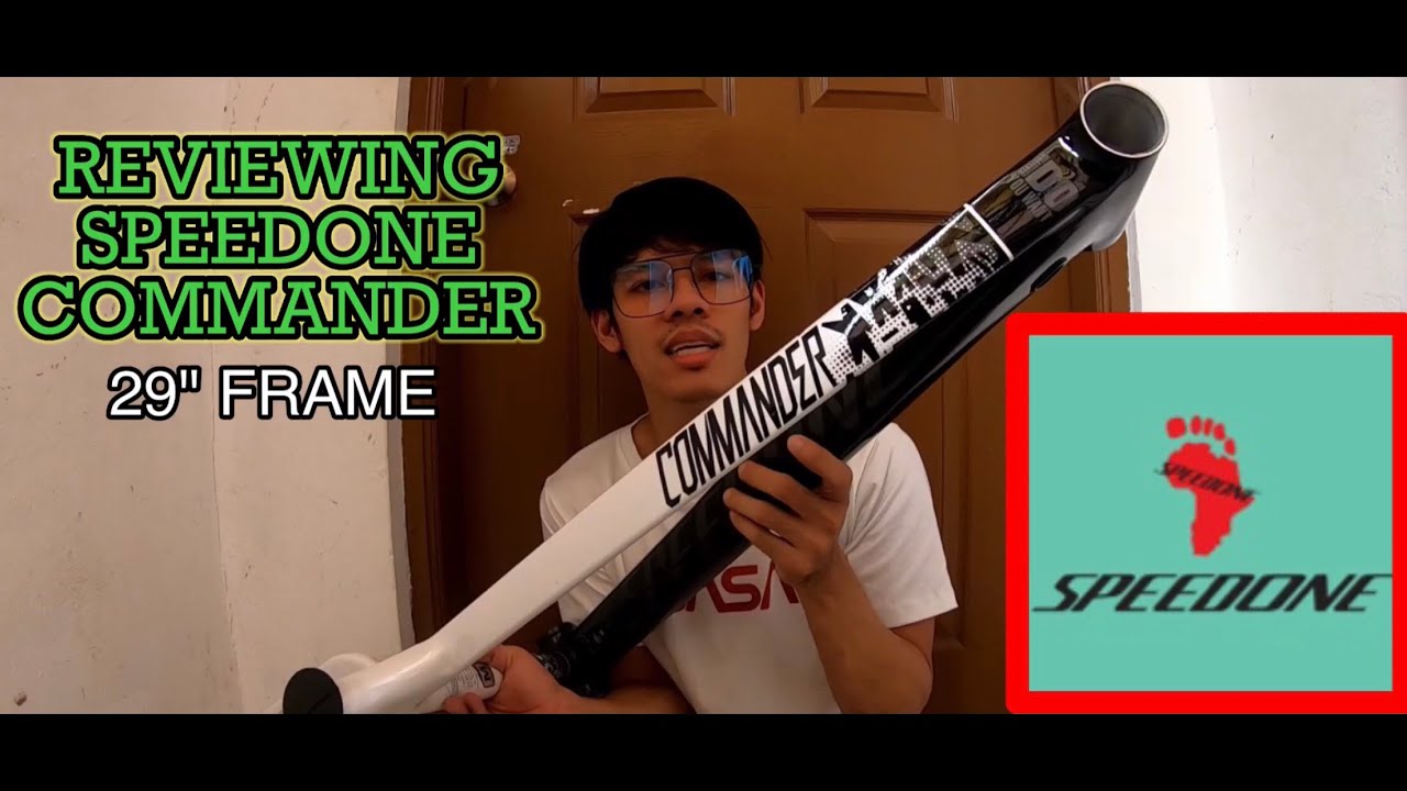 SPEEDONE COMMANDER FRAME REVIEW | CHARLESPEDAL - YouTube