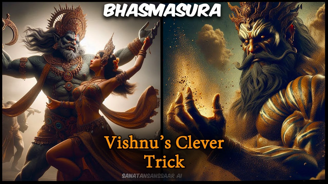 The Ash Demon Bhasmasura: Power, Arrogance, and the Clever Plan of Lord ...