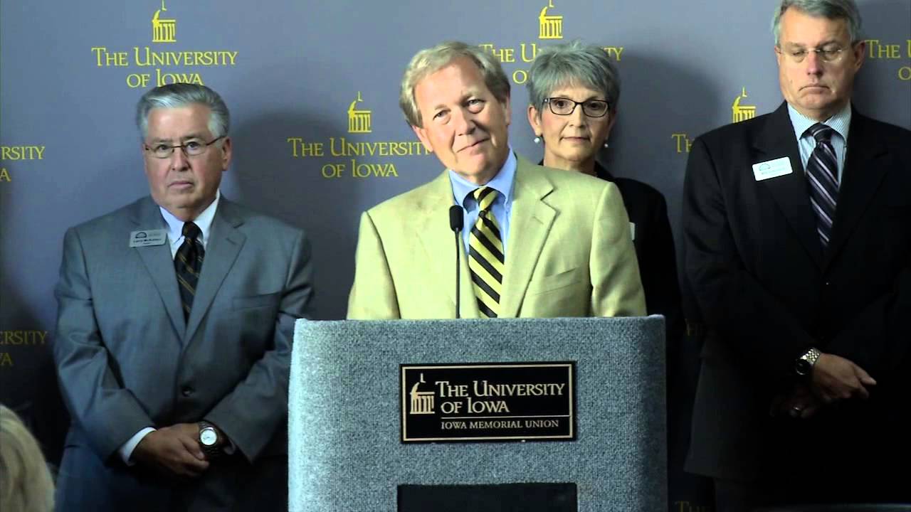 Bruce Harreld, MBA, introduced as 21st UI President - YouTube