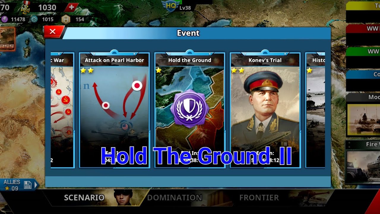Hold the ground normal full world conqueror 4 - YouTube