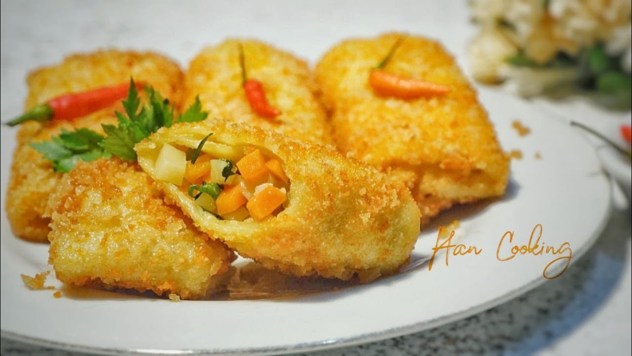 RESEP MEMBUAT GORENGAN RISOLES ISI SAYUR | IDE JUALAN #82 - YouTube