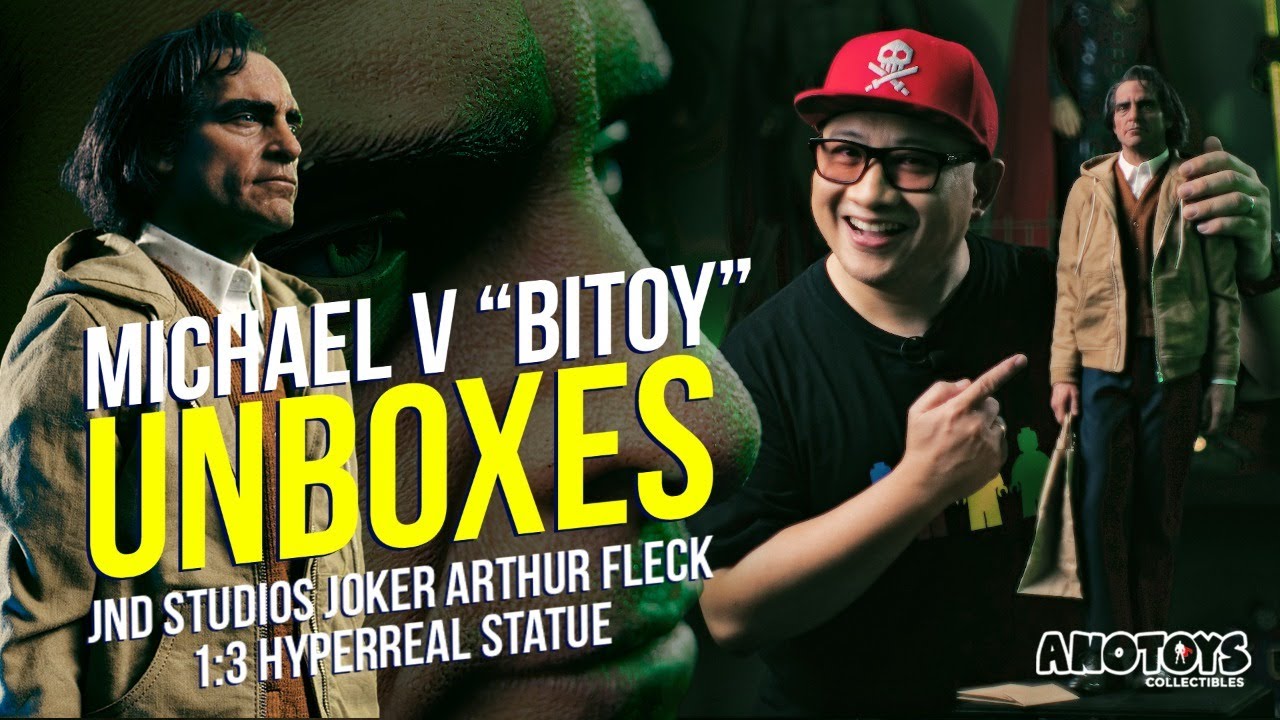 Michael V. "Bitoy" Unboxes JND Studios Joker Arthur Fleck 1:3 Hyperreal ...