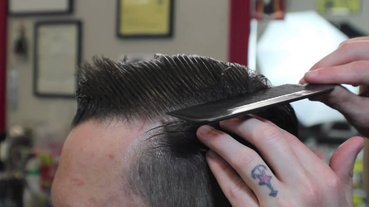Side Part Pomp - How To With Layrite - YouTube