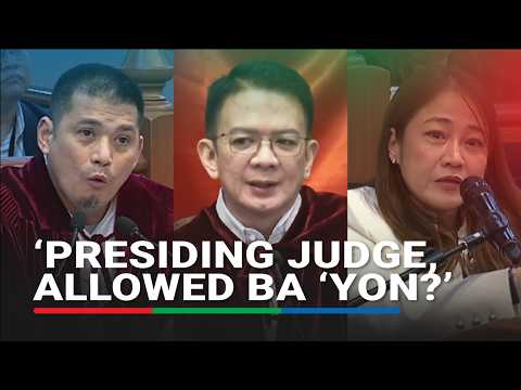 ‘Allowed ba ‘yon?’ Robin pinapigil kay Chiz ang pagsagot ni Divinagracia | ABS-CBN News