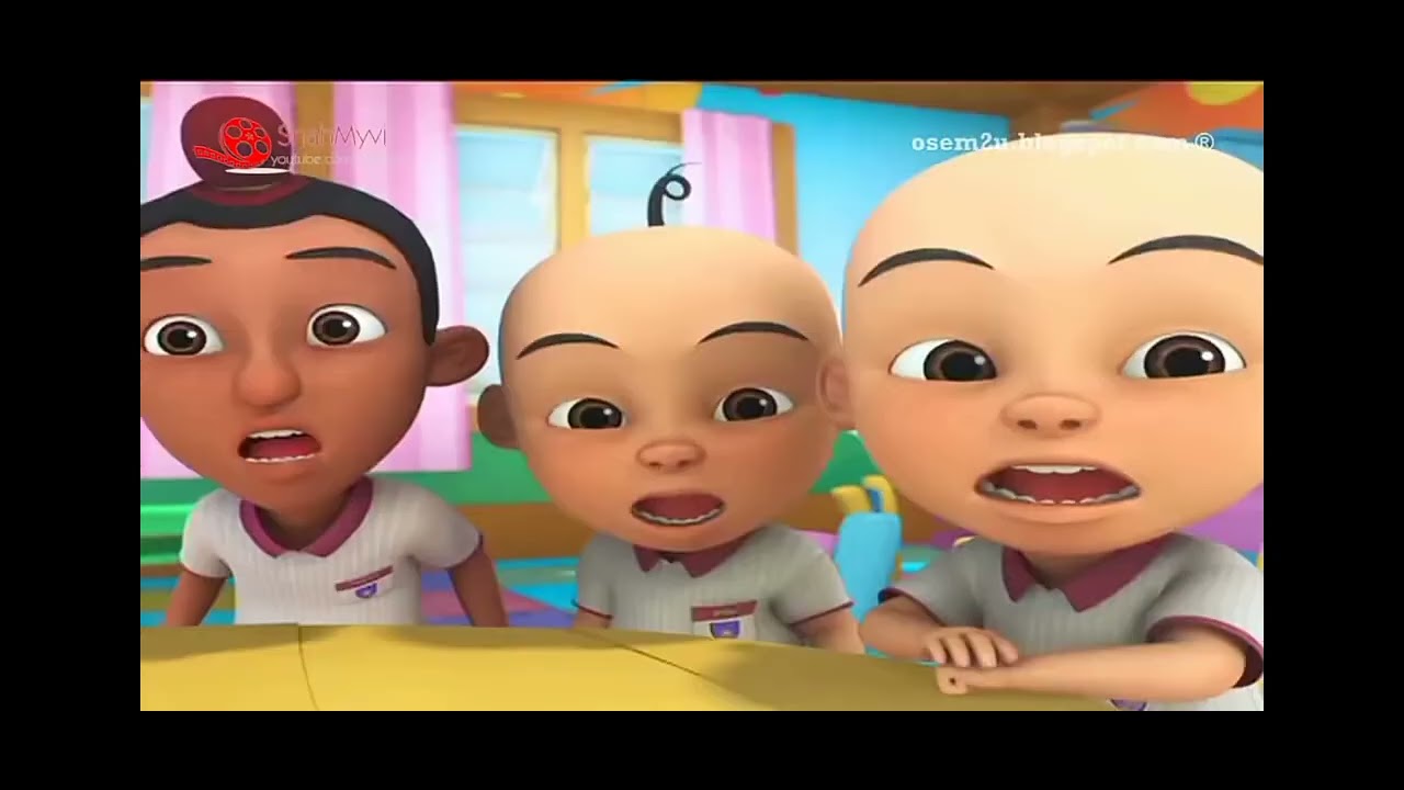 Upin & Ipin Episod 18 Warna Warni Merah, Jingga, Kuning, Hijau, Biru ...