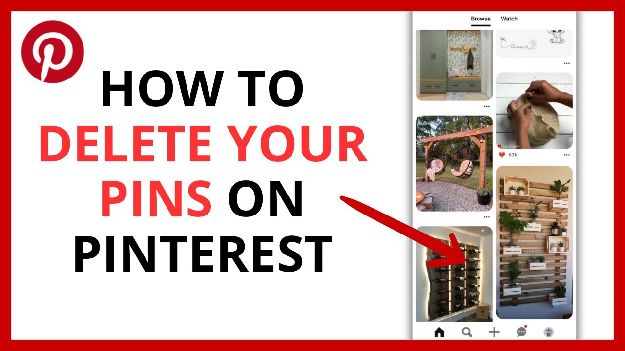 How to Delete a Pin on Pinterest in 2024 - YouTube