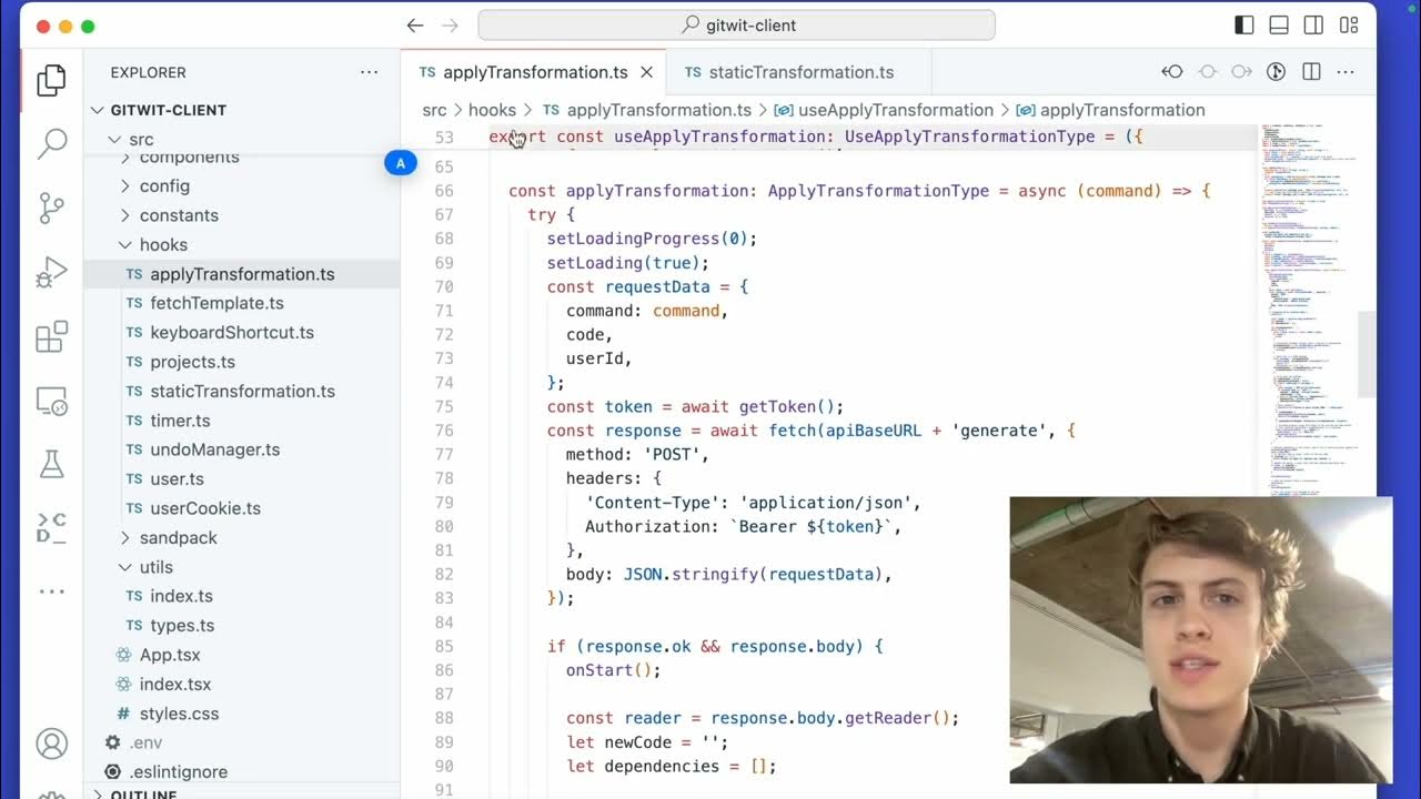 Implementing Multi-File Code Generation with LLMs in GitWit - YouTube