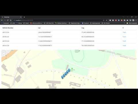 Demo - Plotting Location in Realtime using Angular SignalR ASP.NET Core (.NET 6) - YouTube