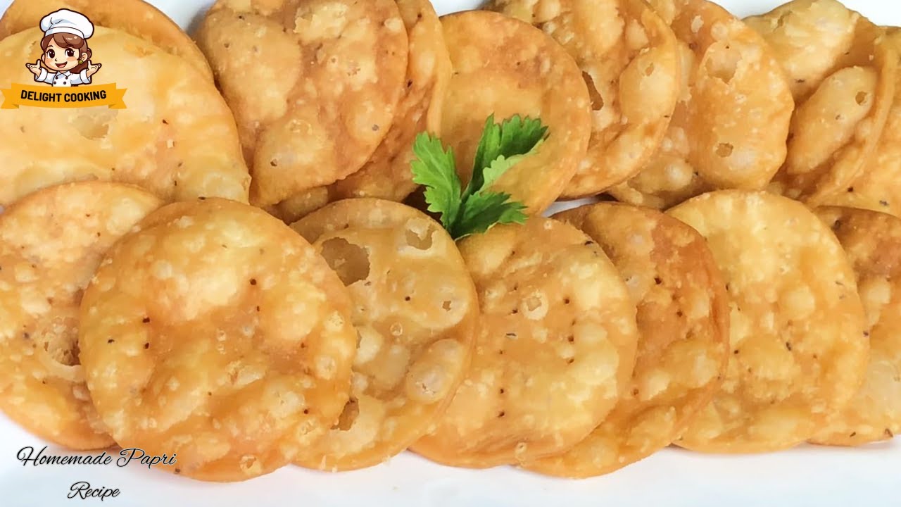 Ramadan Special Recipe | Homemade Papri Recipe | Chaat Papri Recipe by ...
