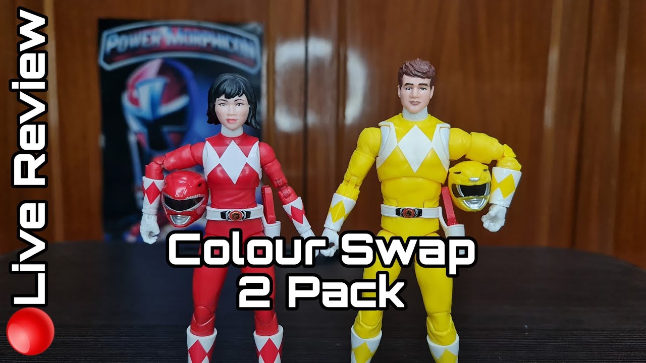 LIVE! Power Rangers Lightning Collection - Power Swap 2 Pack (Unboxing ...
