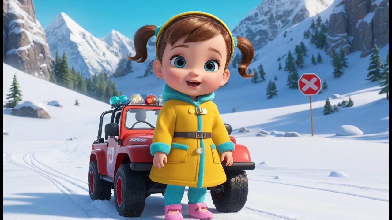 Snow Rescue Mission | Nursery Rhyme Song for Kids | Baby Learning Songs ...