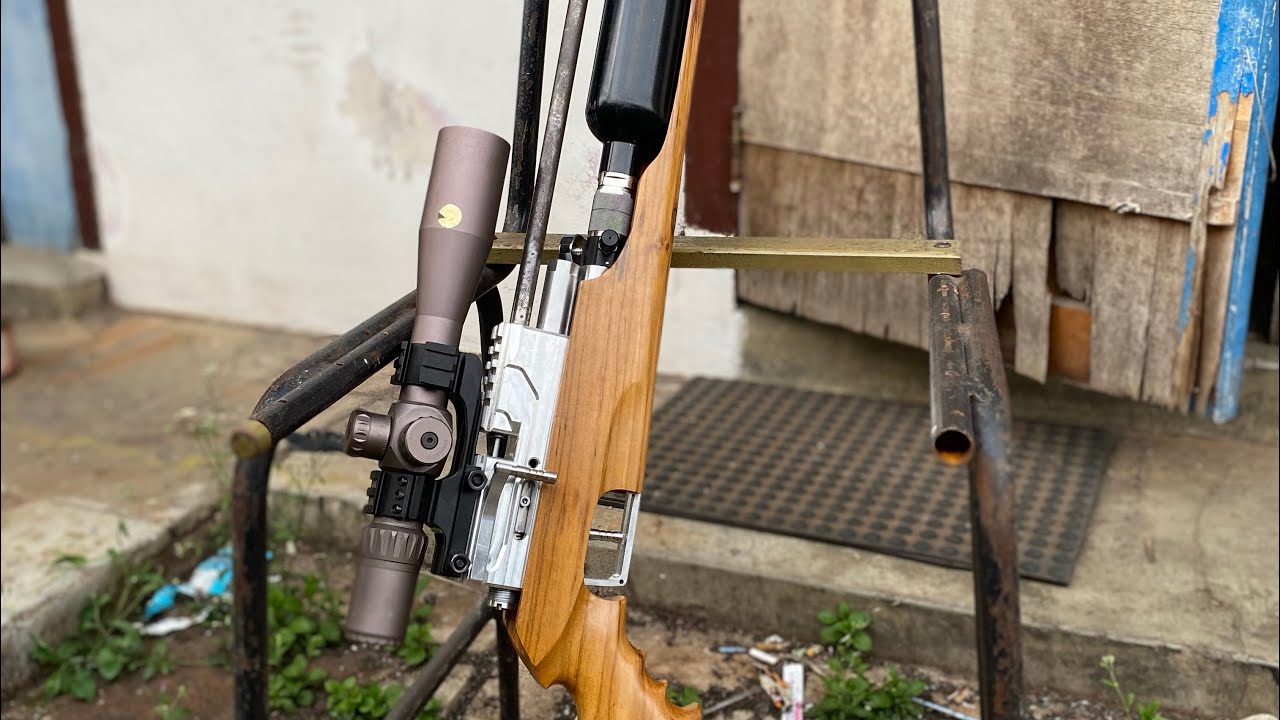 Chamber Kha-Cauw , penampakan terpasang popor kayu - YouTube