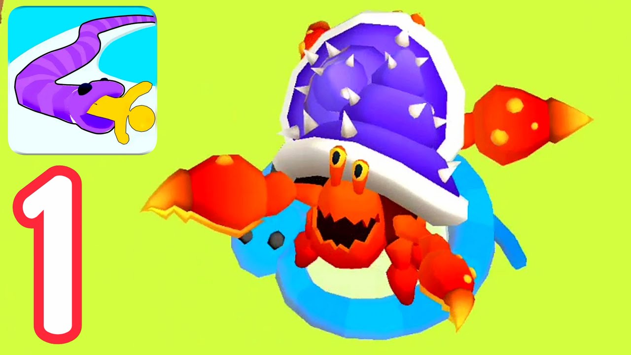 Snake Crusher-(Gameplay 1)-Llegando A Nivel 5 - YouTube