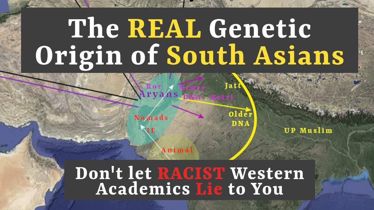 The REAL Genetic Origin of South Asians | Tribes of India Pakistan ...