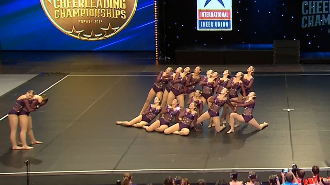 Junior Jazz, Team Ukraine -2, ICU European Cheerleading Championships ...
