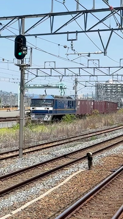 EF210-315【吹】2081ﾚ JR岸辺駅定通 2025.7.29 #貨物列車 - YouTube