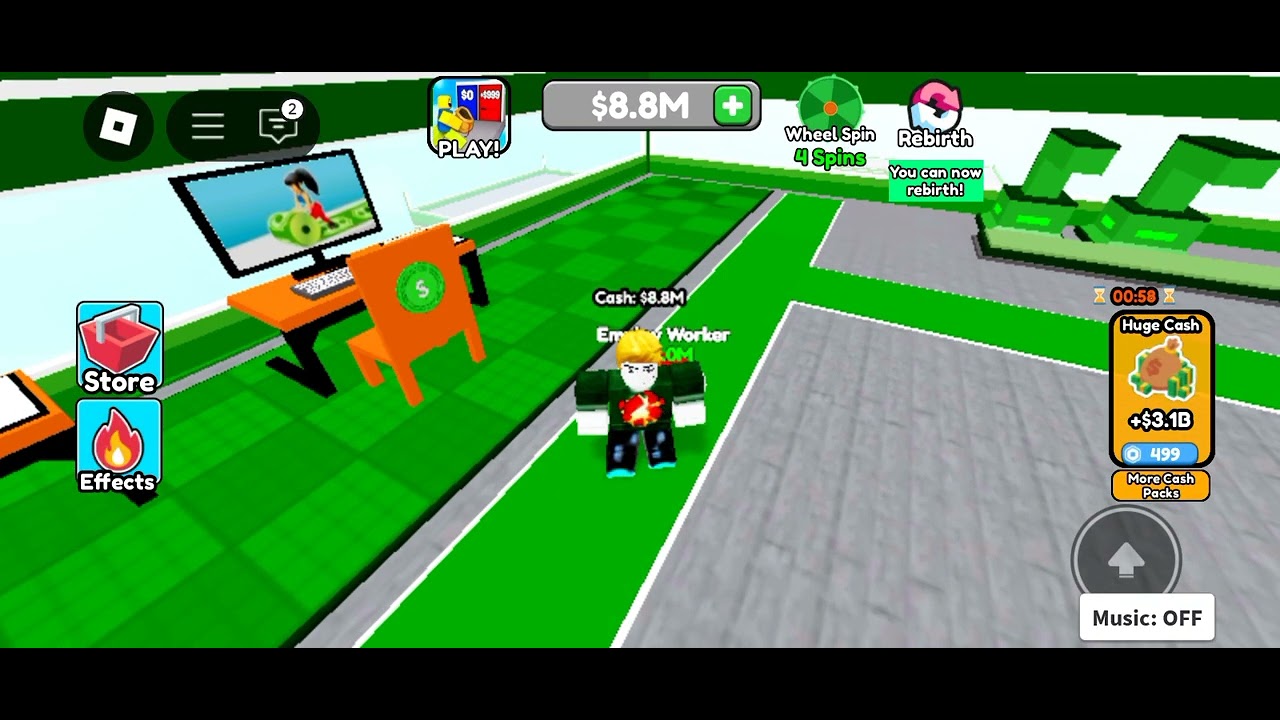 I Play Roblox i Play Cash Tycoon Part 11 - YouTube