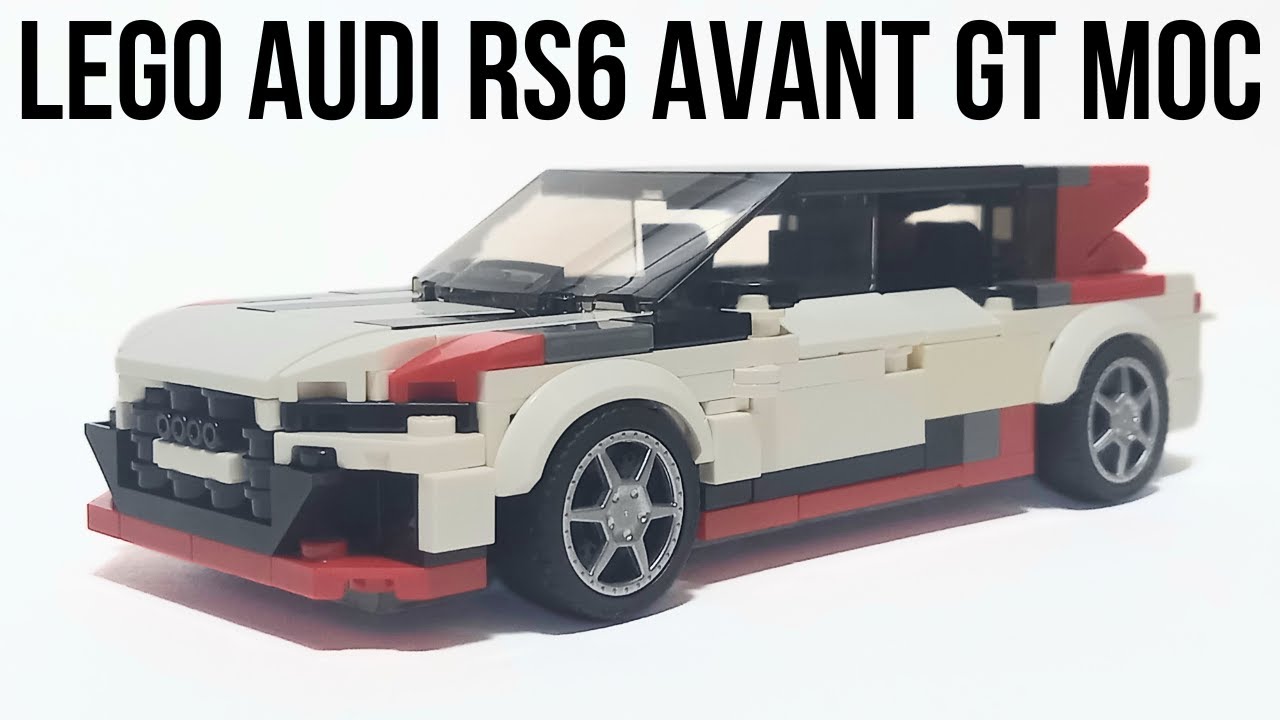 How I Built a LEGO Audi RS6 Avant GT | Tutorial - YouTube