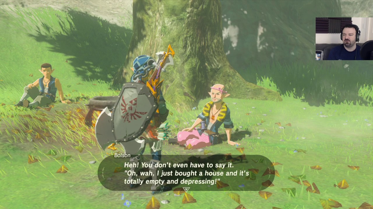The Legend of Zelda: Breath of the Wild playthrough pt119 - Blue Lynel ...