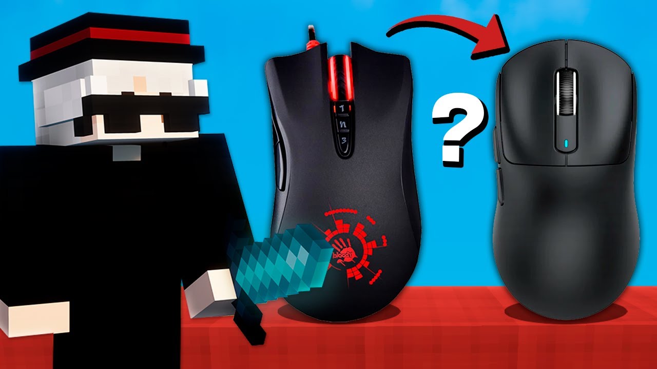 OS MELHORES MOUSES para MINECRAFT - YouTube