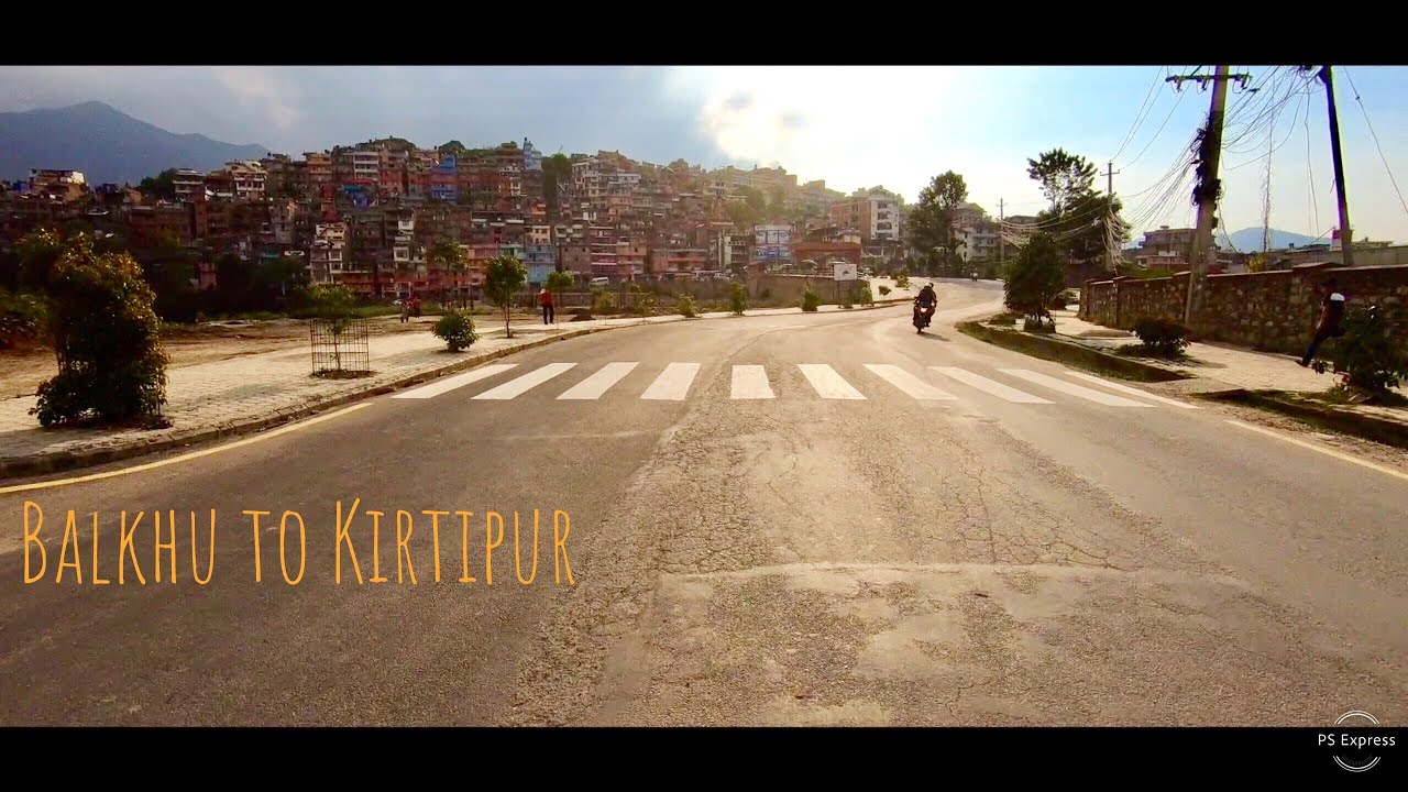 TU Gate to Kirtipur Nayabazaar Bike Ride. Bike Ride Kathmandu. - YouTube