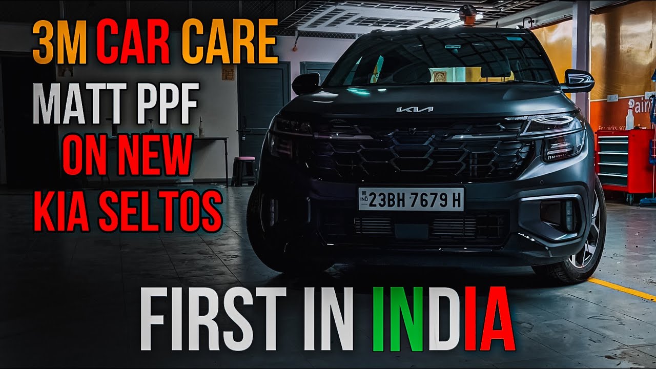 3M 200 Matte PPF on Kia Seltos - YouTube