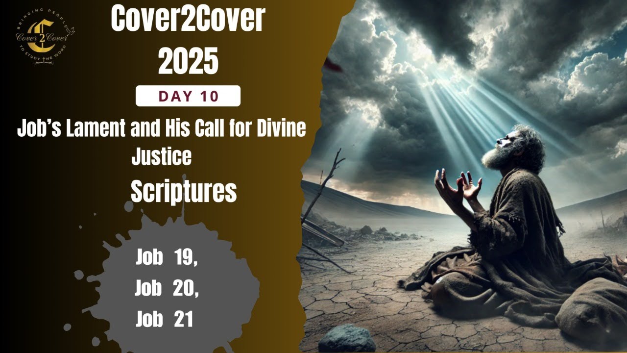 Cover2Cover Day 10, 2025 - Job’s Lament and His Call for Divine Justice ...