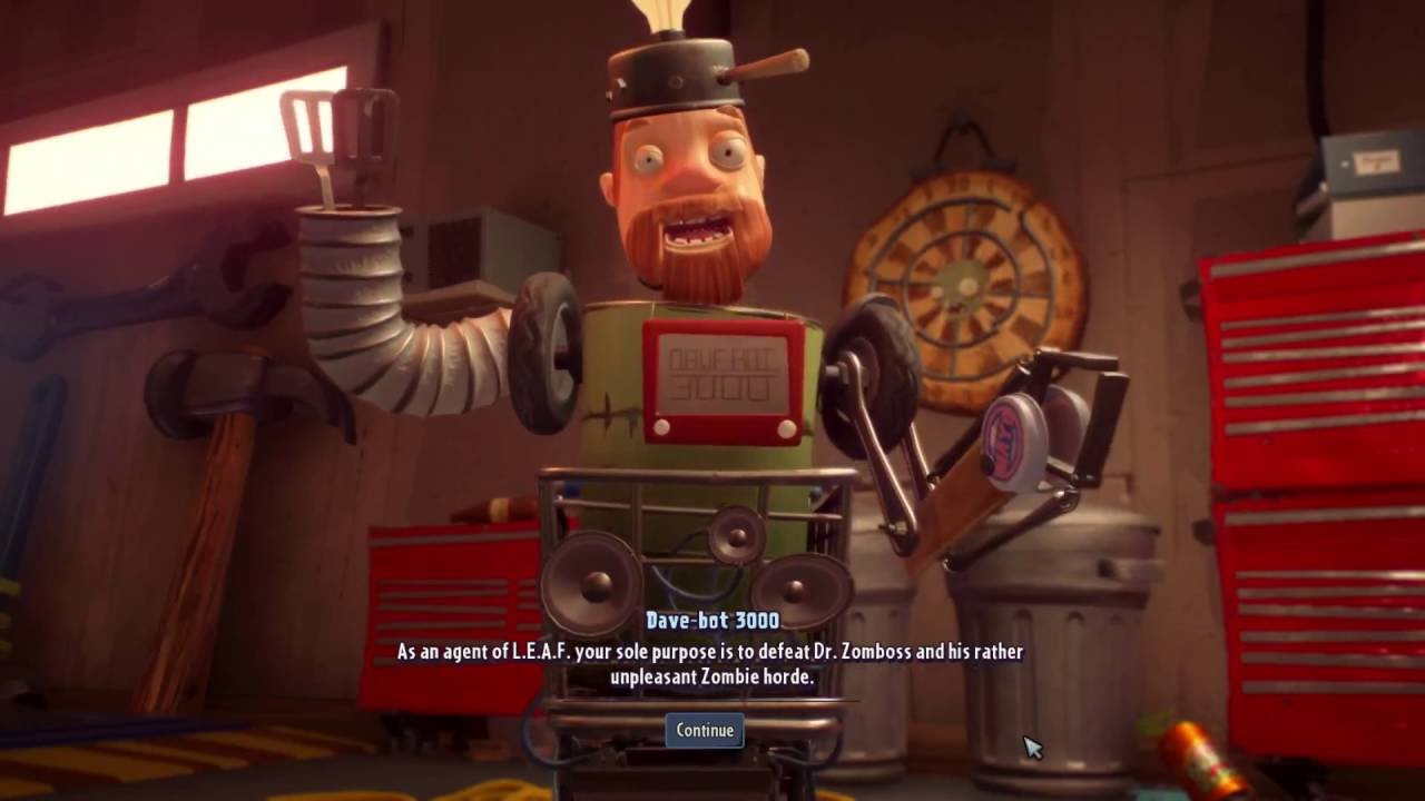 Plants vs. Zombies: Garden Warfare 2 - Dave Bot 3000 - Story Mode ...