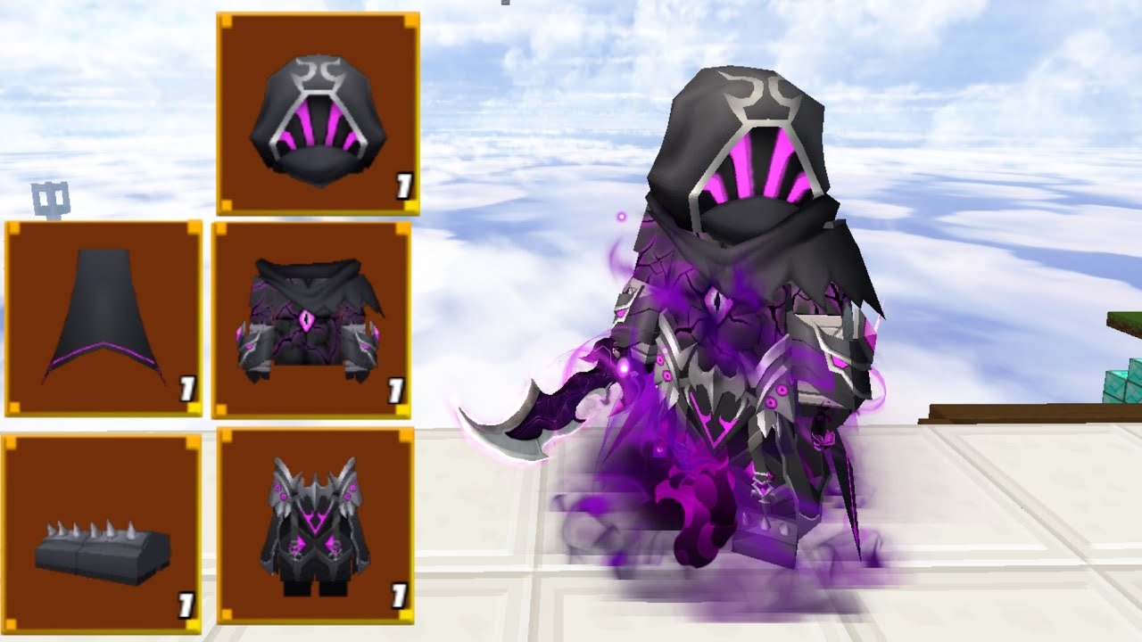 Season 8 *SHADOW ASSASSIN* Armor in SkyBlock! (Blockman Go) - YouTube