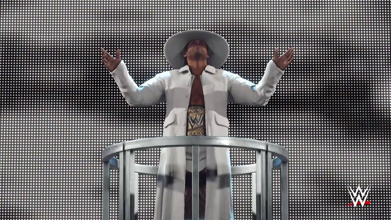 WWE 2K24 Shawn Michaels' Wrestlemania 25 Entrance - YouTube