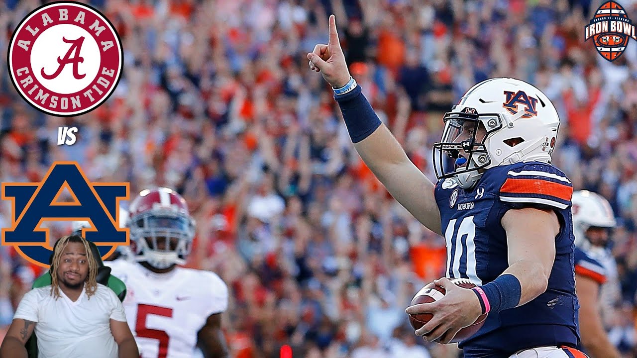 #5 Alabama vs #15 Auburn 2019 Iron Bowl Highlights Reaction - YouTube