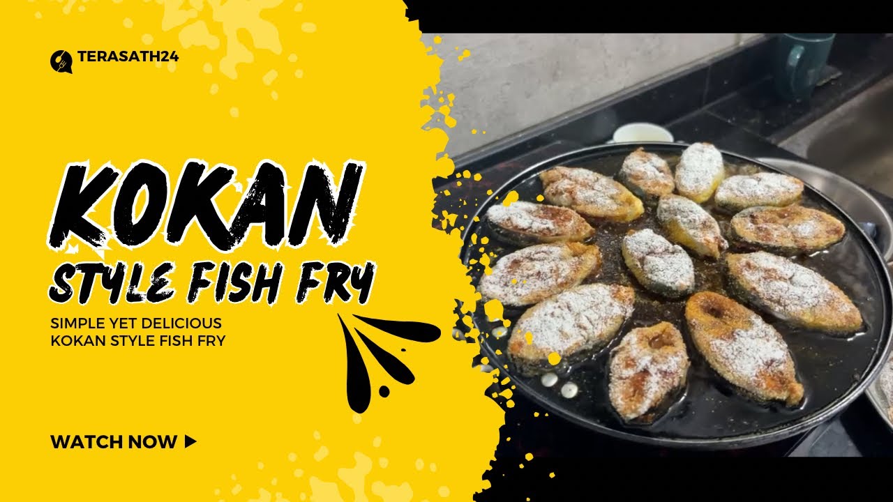 Kokan Style Fish Fry | Authentic Coastal Recipe Vlog | konkani Family ...